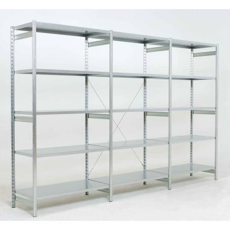 Étagère galva archive en acie, étagère acier galvanisé Type d'élément ...